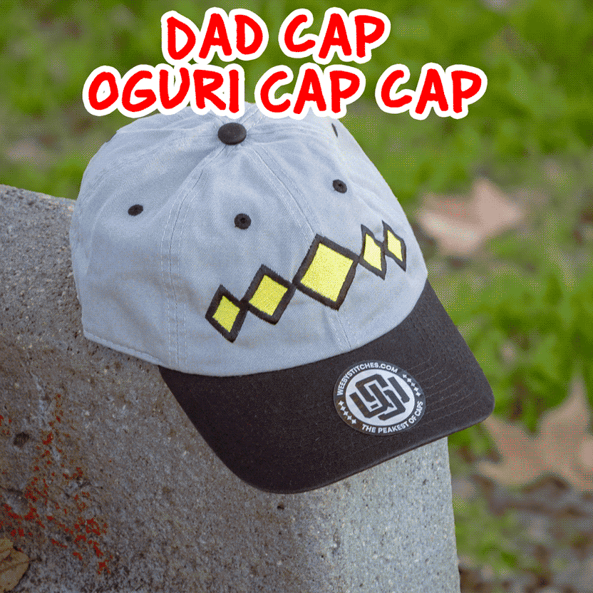 Umamusume merch and more all embroidered in the US! Oguri Cap cap home ...